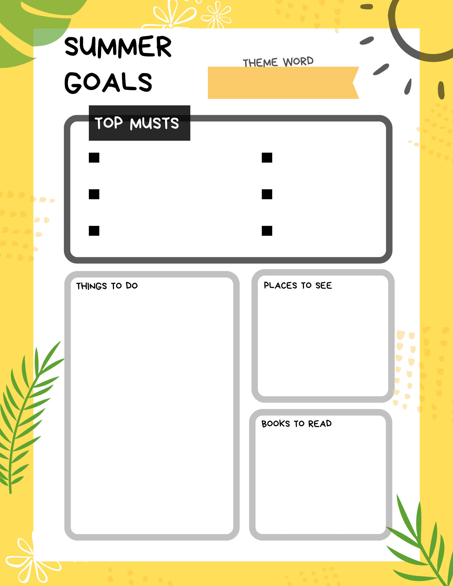 Mid-Year Goal Setting - Nancy Marie Peterson